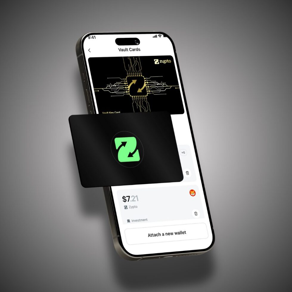 Cold Crypto Wallet: Zypto Vault Key Card (VKC) | Zypto