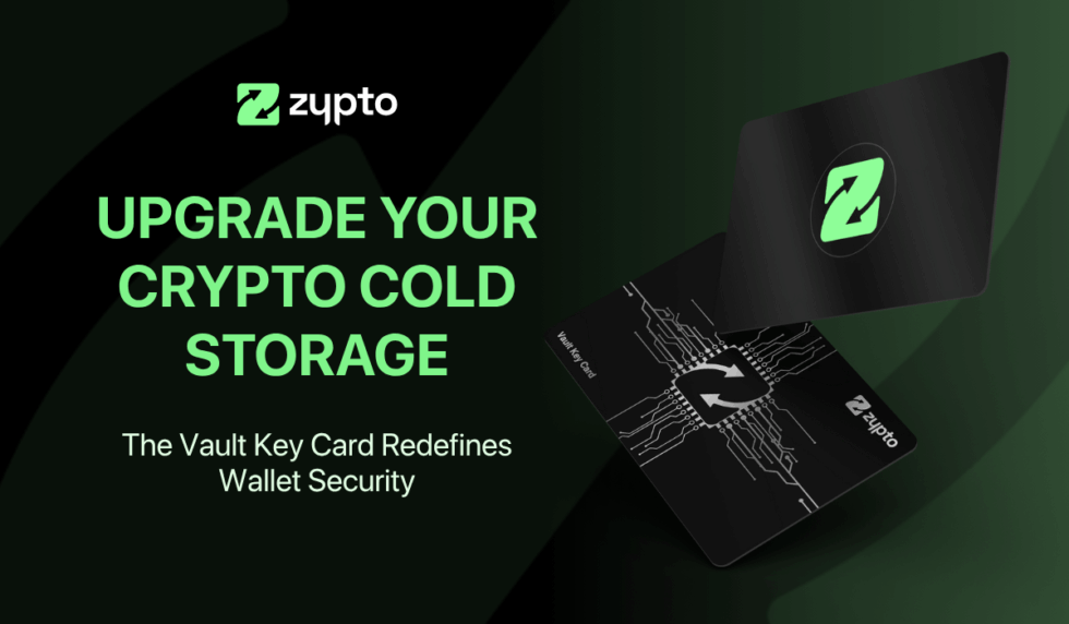 Vault Key Card: 3FA Cold Storage With Split-Key Protection | Zypto