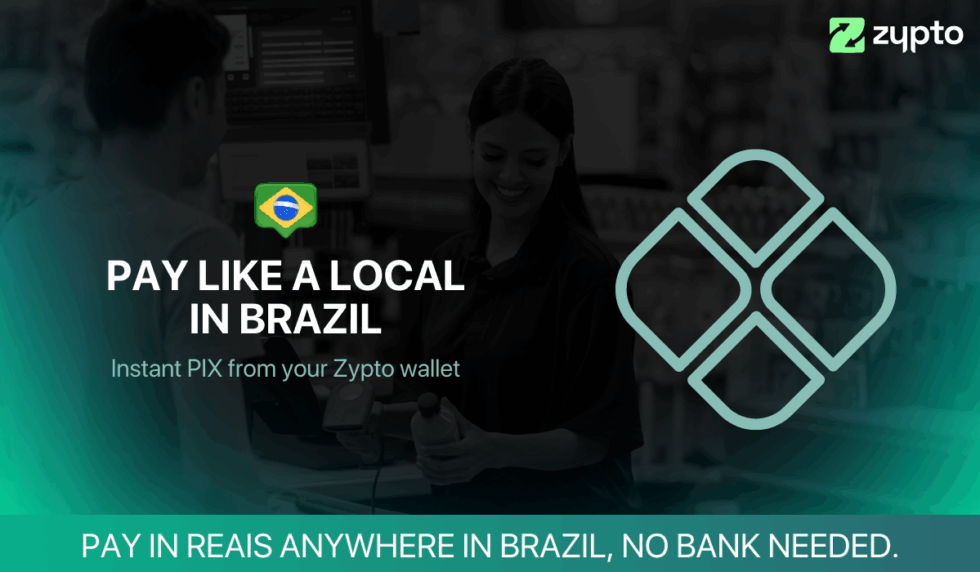 Pay With USDC in Brazil Using Pix – Try It With Zypto App | Zypto